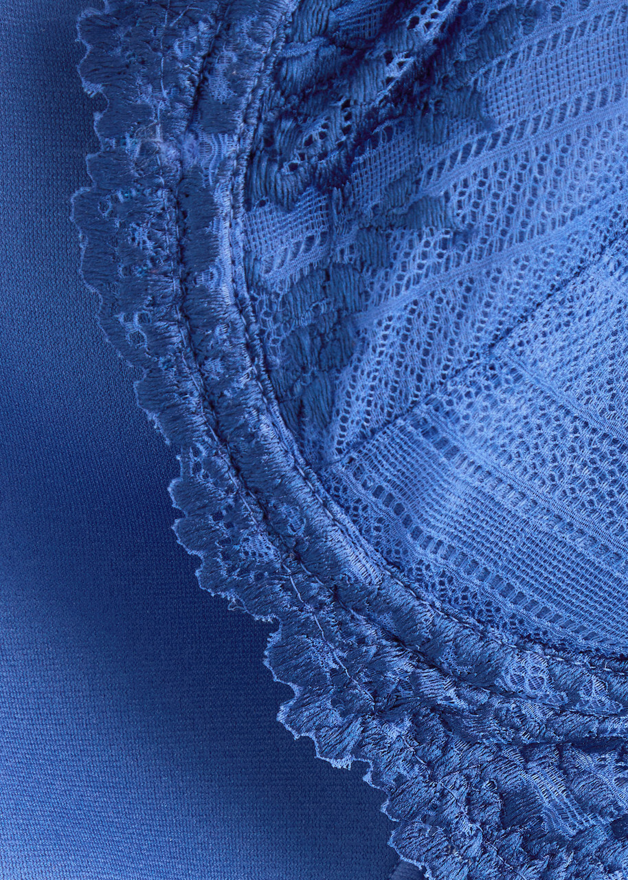 Wacoal Embrace Lace Soft-cup bra Blue Wacoal