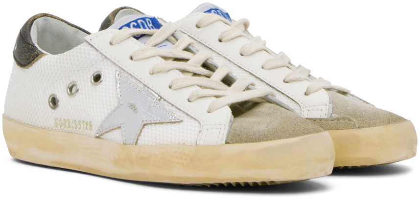Golden Goose White Super-Star Sneakers Golden Goose Deluxe Brand
