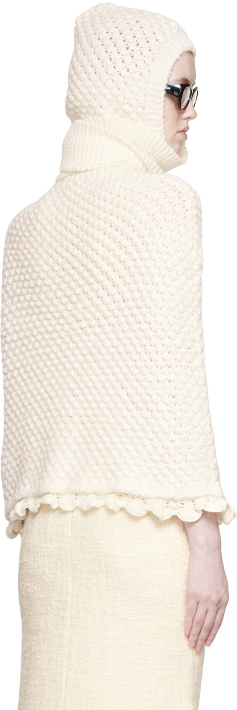 Shushu/Tong White Bowknot Hood Shushu/Tong