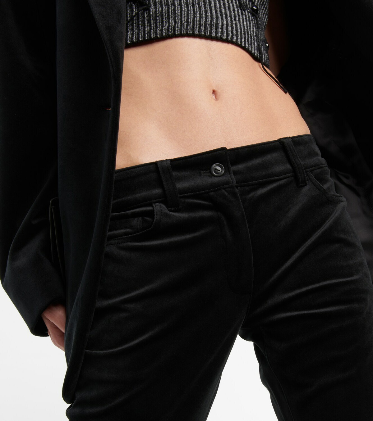 Acne Studios - Velvet flared pants Acne Studios