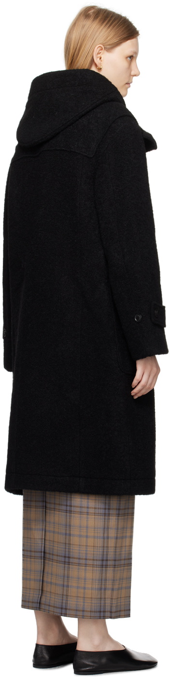 LOW CLASSIC Black Duffle Coat Low Classic