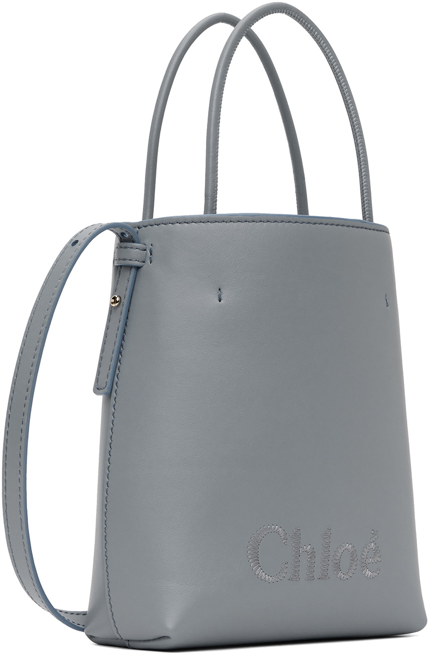 Chloé Blue Micro Sense Tote Chloe