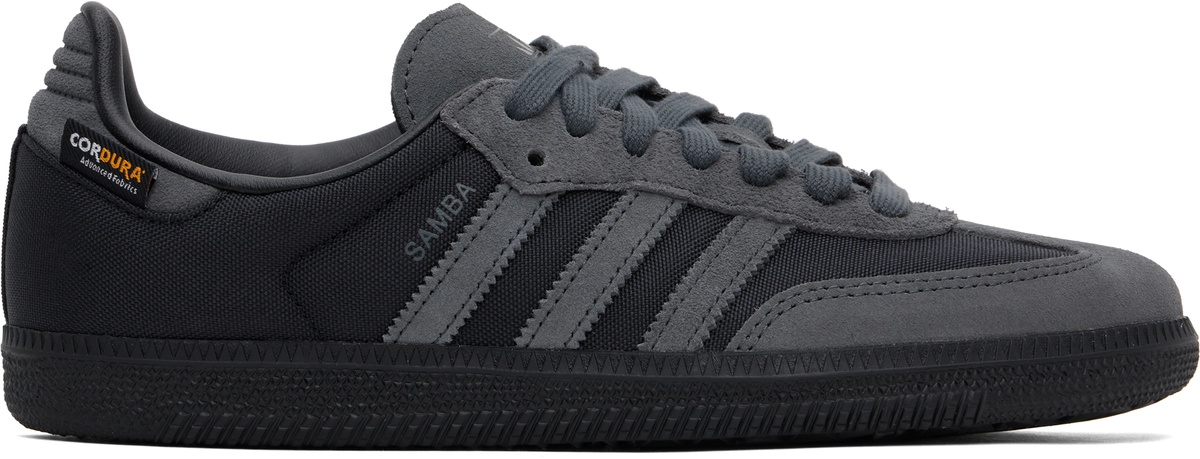 adidas Originals Black & Gray Samba OG Sneakers adidas Originals
