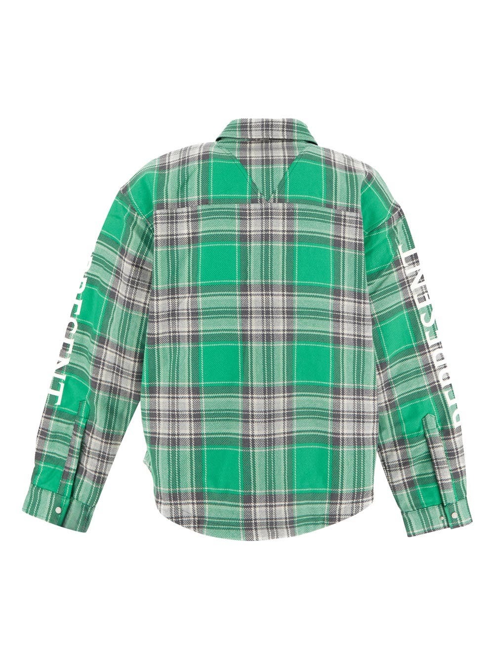 Represent Quilted Flannel Shirt Represent