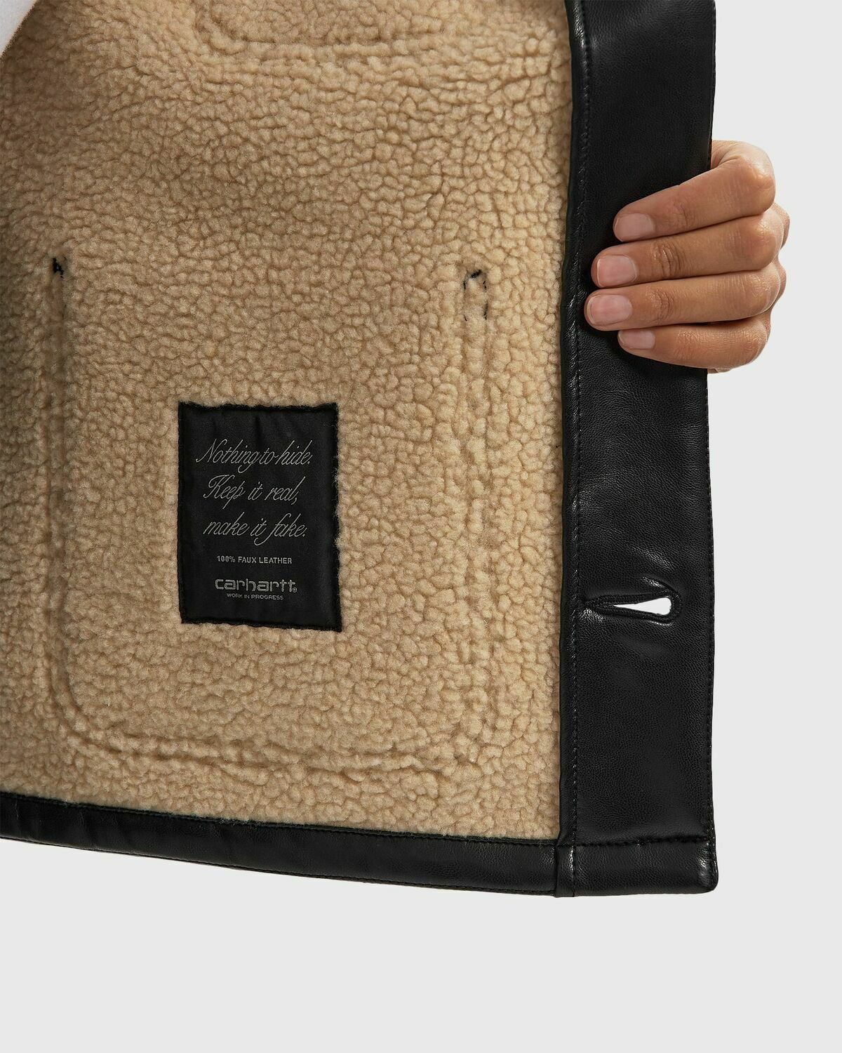 Carhartt WIP Shepton OG Michigan Coat Black Women Carhartt WIP