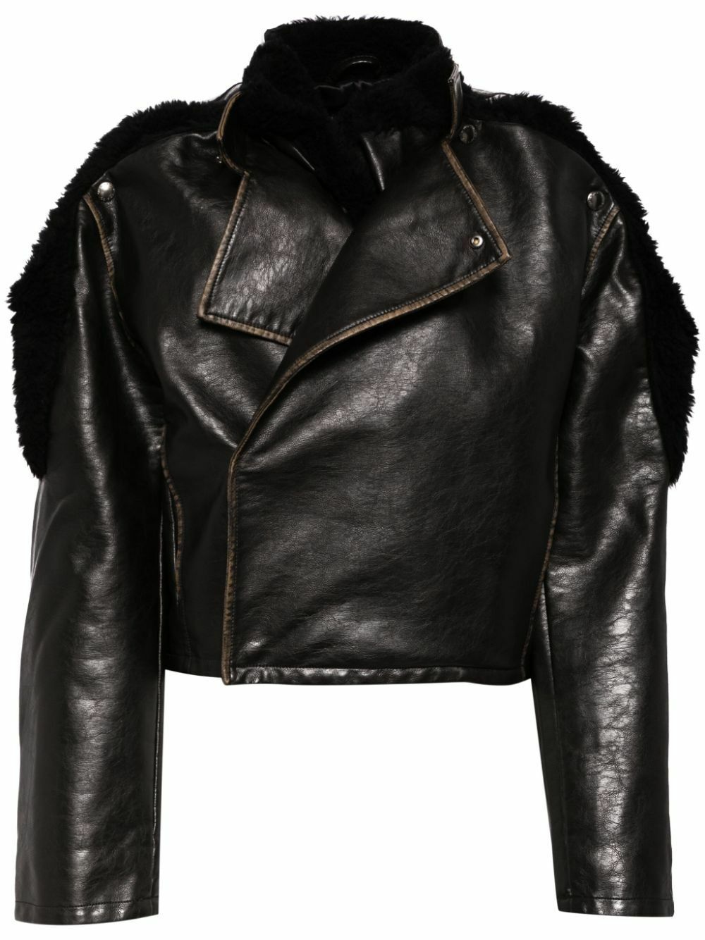 Y/Project Cropped Biker Jacket Y/Project