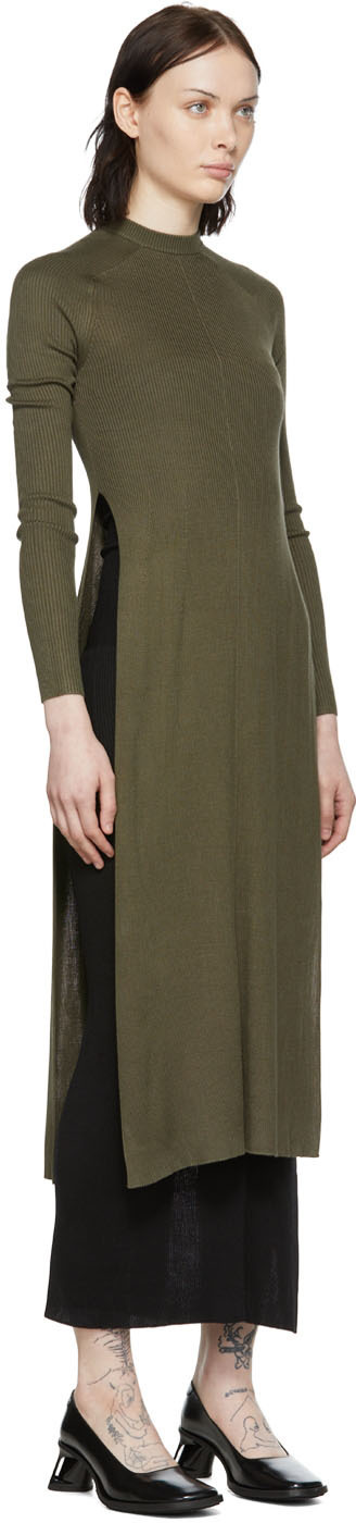 Peter Do Khaki Silk Sweater Peter Do