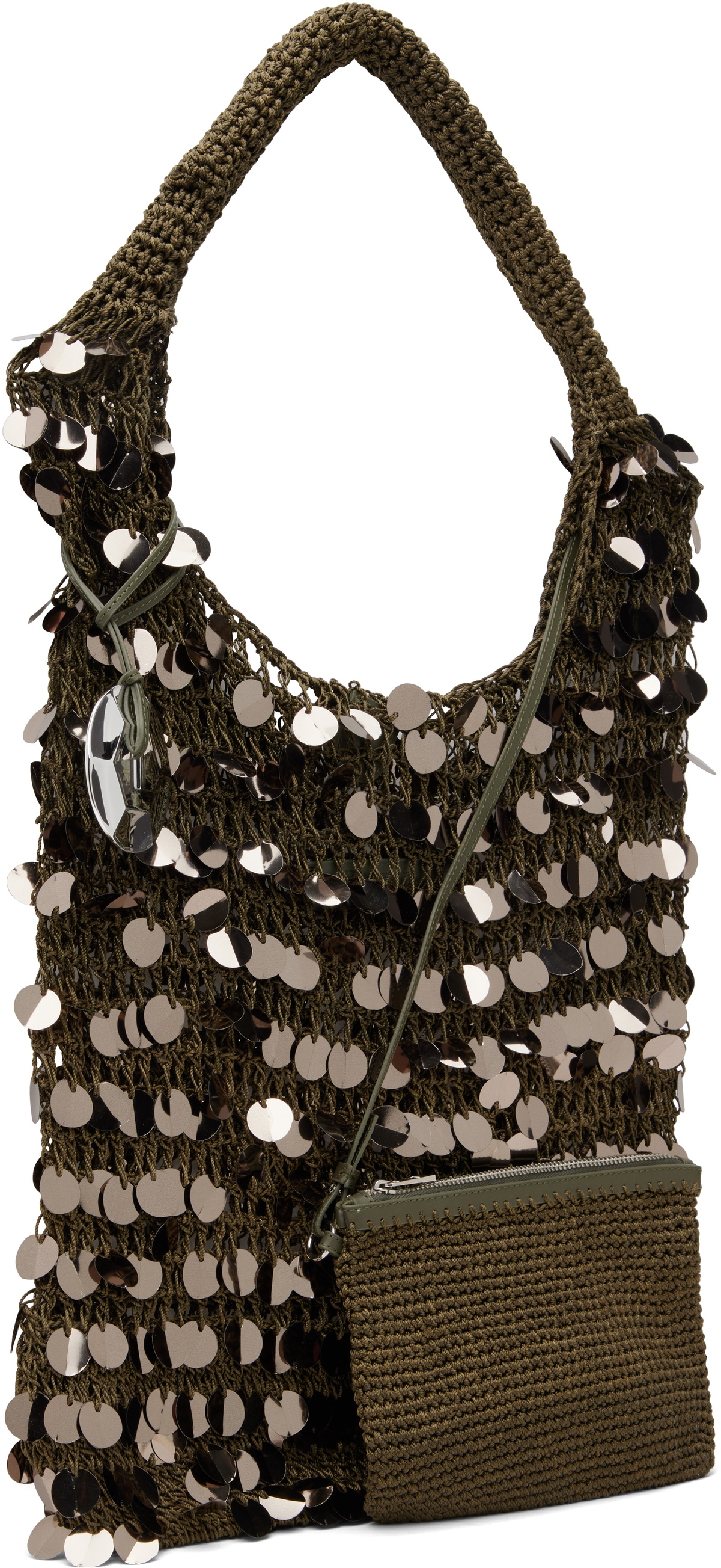 JW Anderson Gunmetal Sequin Bag JW Anderson