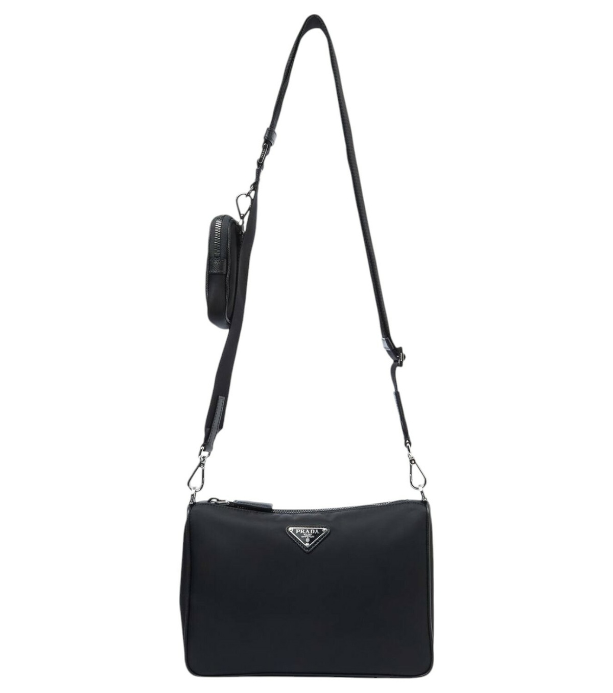 NO/FAITH STUDIOS Black Denim Multipocket Bag NO/FAITH STUDIOS Black Denim Multipocket Bag