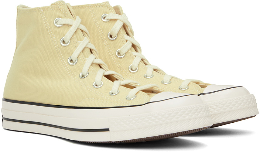 Converse Yellow Chuck 70 Hi Sneakers Converse