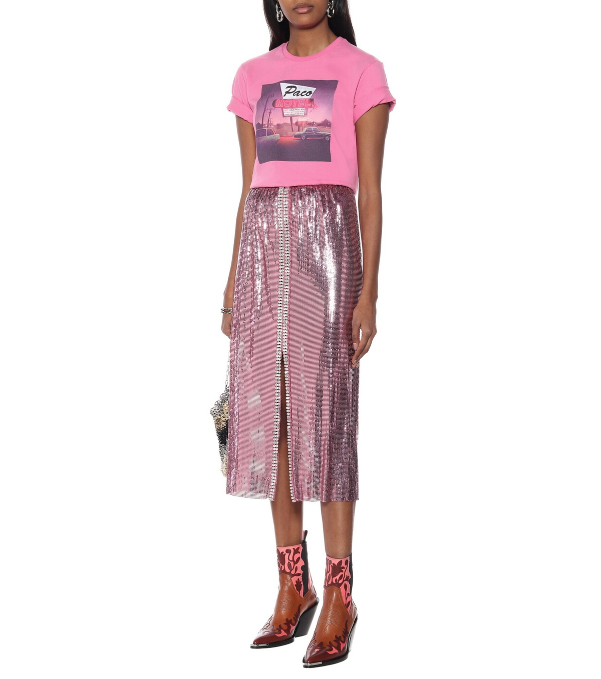 Paco Rabanne - Paco Motel cotton T-shirt Paco Rabanne