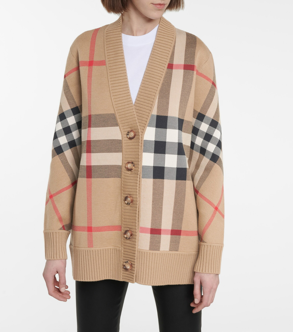 Burberry - Vintage Check jacquard cardigan Burberry