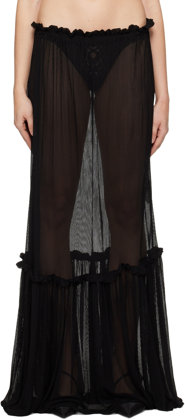 BITE Black Zephyr Maxi Skirt BITE