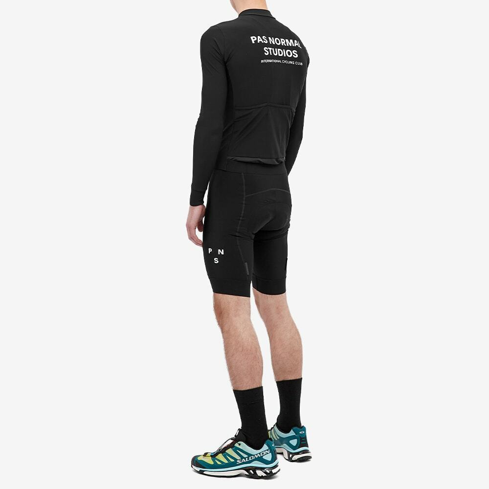 Pas Normal Studios Men's Long Sleeve Jersey in Black Pas Normal Studios