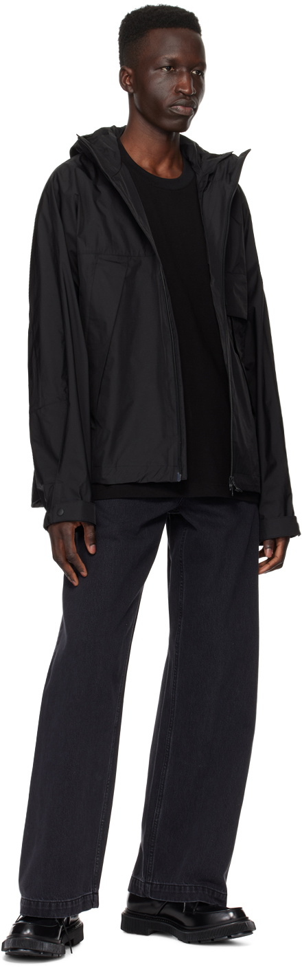 Solid Homme Black Raglan Jacket Solid Homme