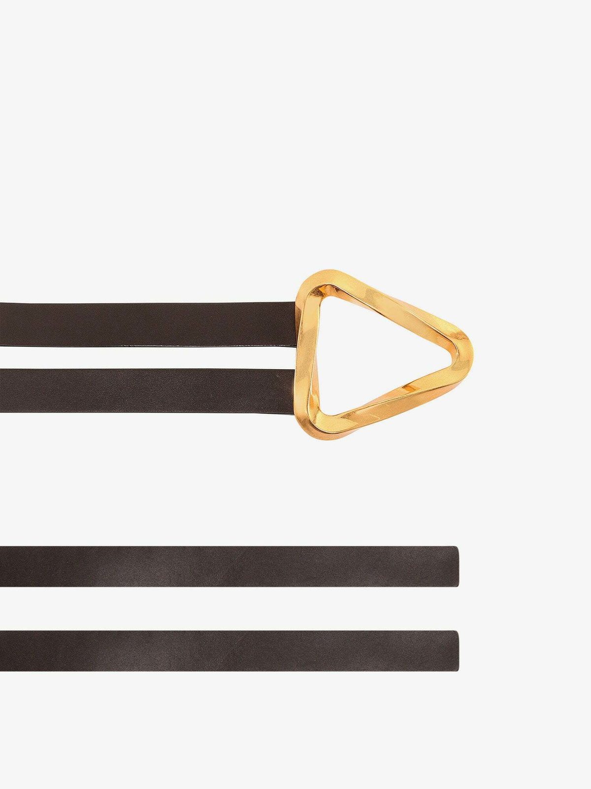 Bottega Veneta Triangle Brown Womens Bottega Veneta