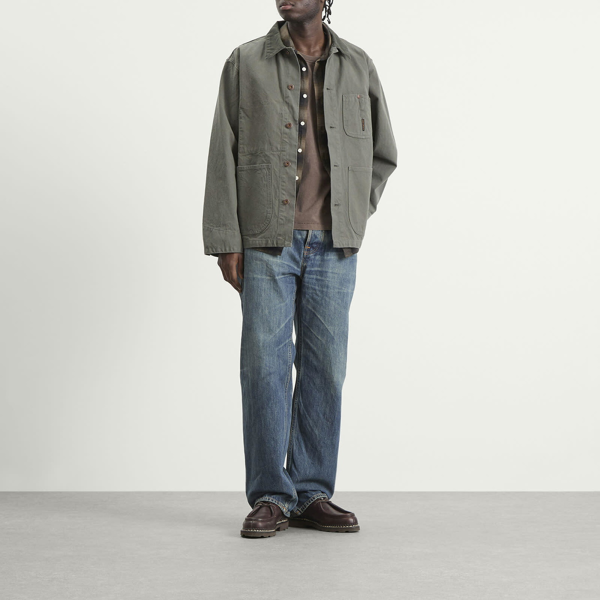 Nudie Jeans Co Men's Tuff Tony Wide Leg Jeans in Thriller Tracks Nudie ...