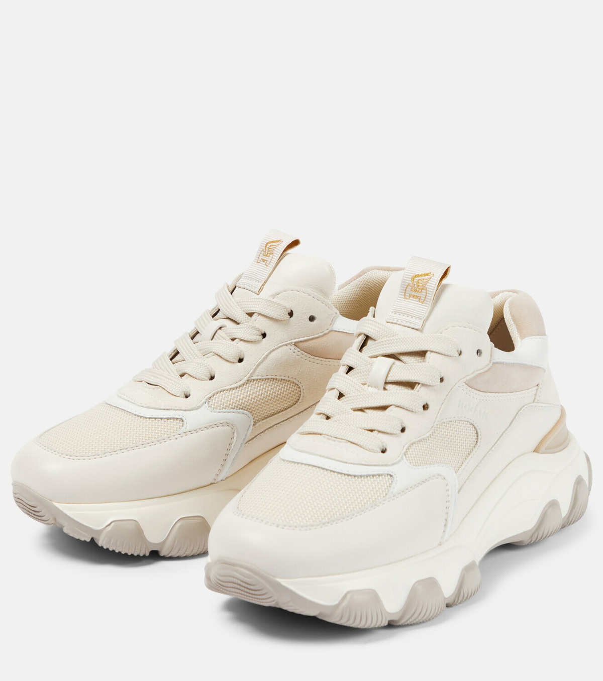 Hogan Hyperactive leather and suede sneakers Hogan