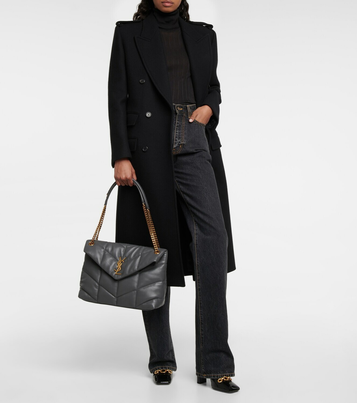 Saint Laurent - Puffer Medium leather shoulder bag Saint Laurent