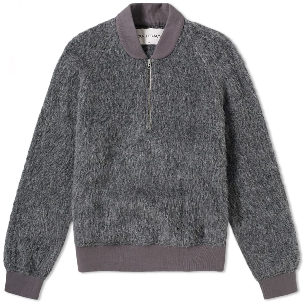 Our Legacy SPLASH Half Zip Varsity Jacket Our Legacy