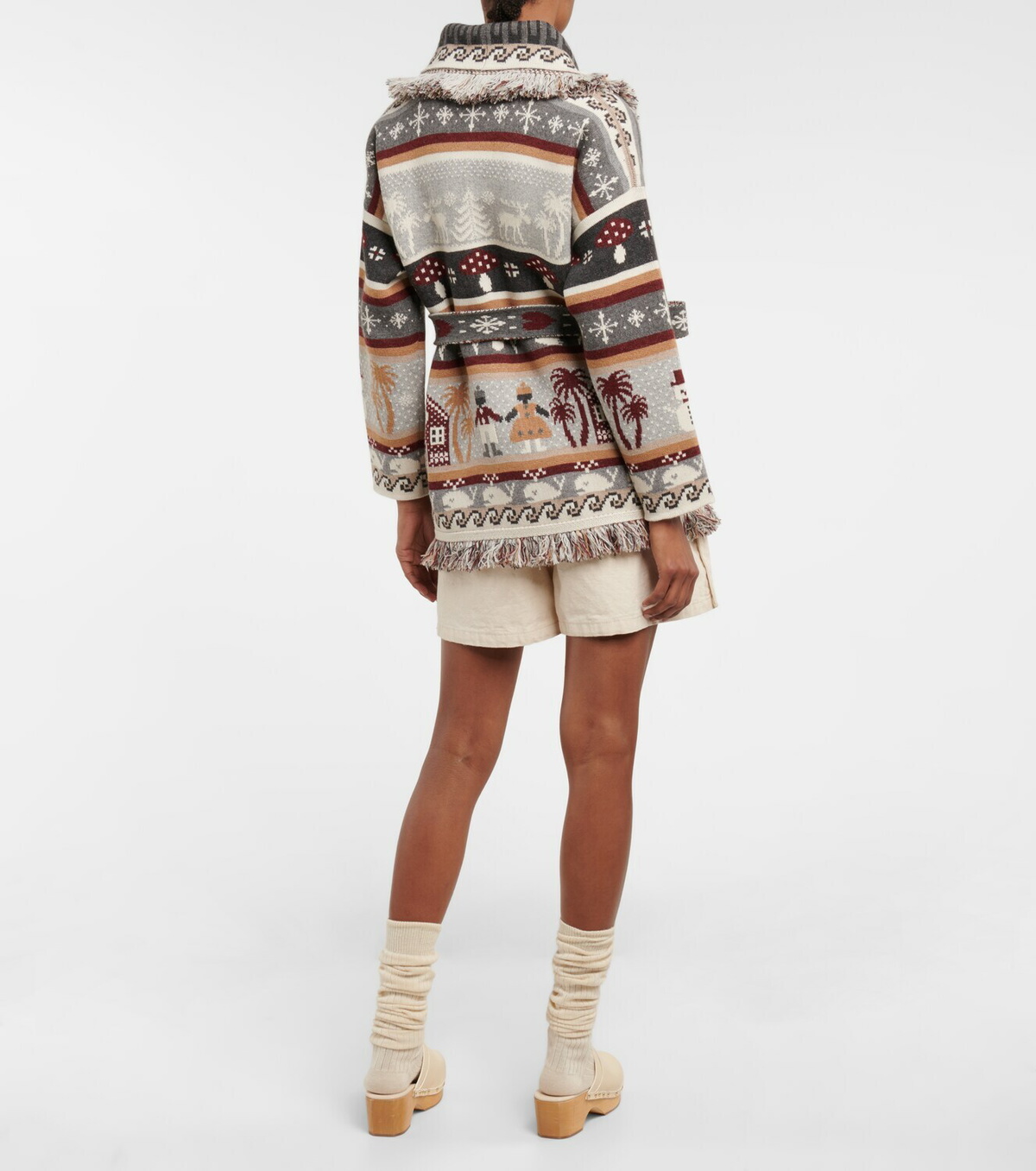 Alanui - Winter Friends cashmere cardigan Alanui