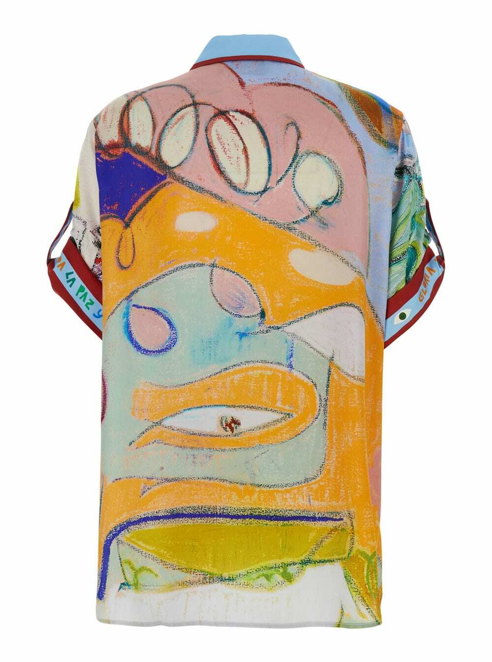 ALEMAIS la Charrasca Multicolor Shirt With All-over Printed Motif In ...