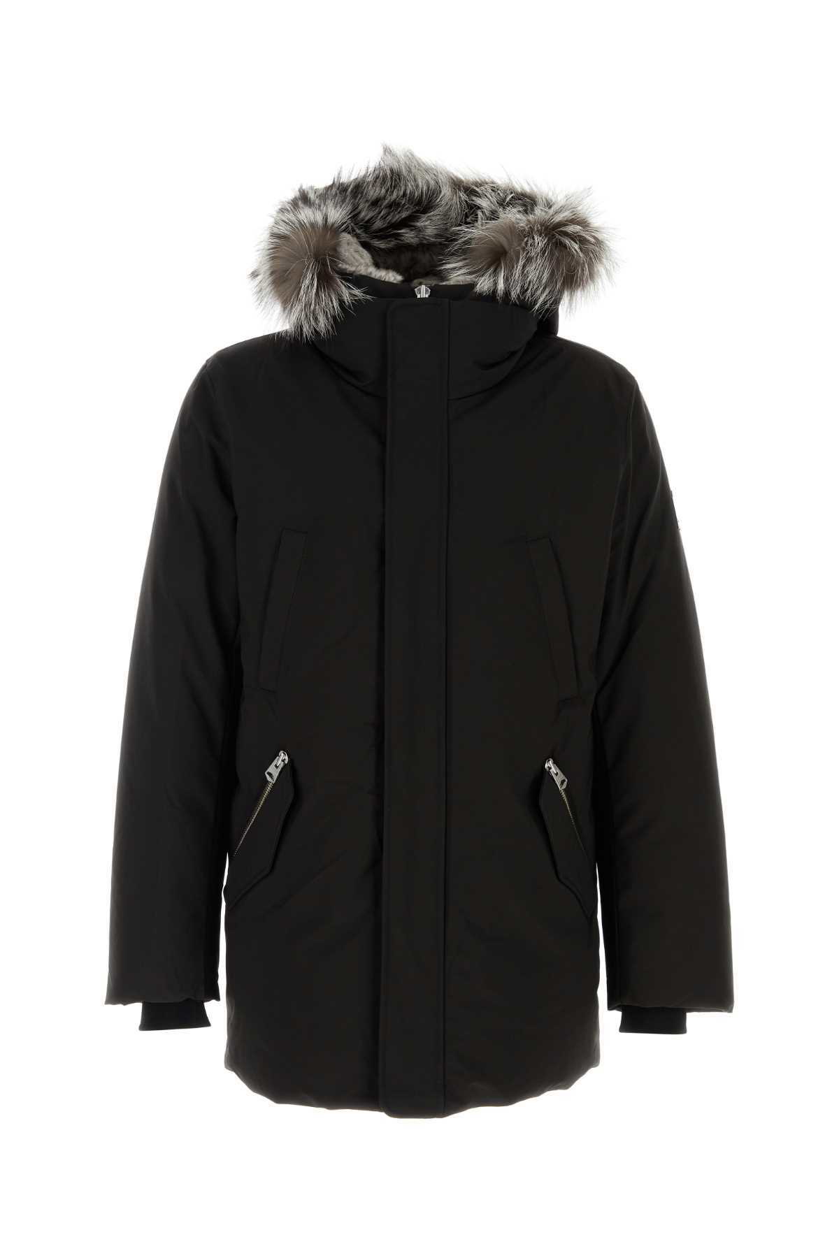 Mackage Black Nylon Blend Edward-x Down Jacket Mackage