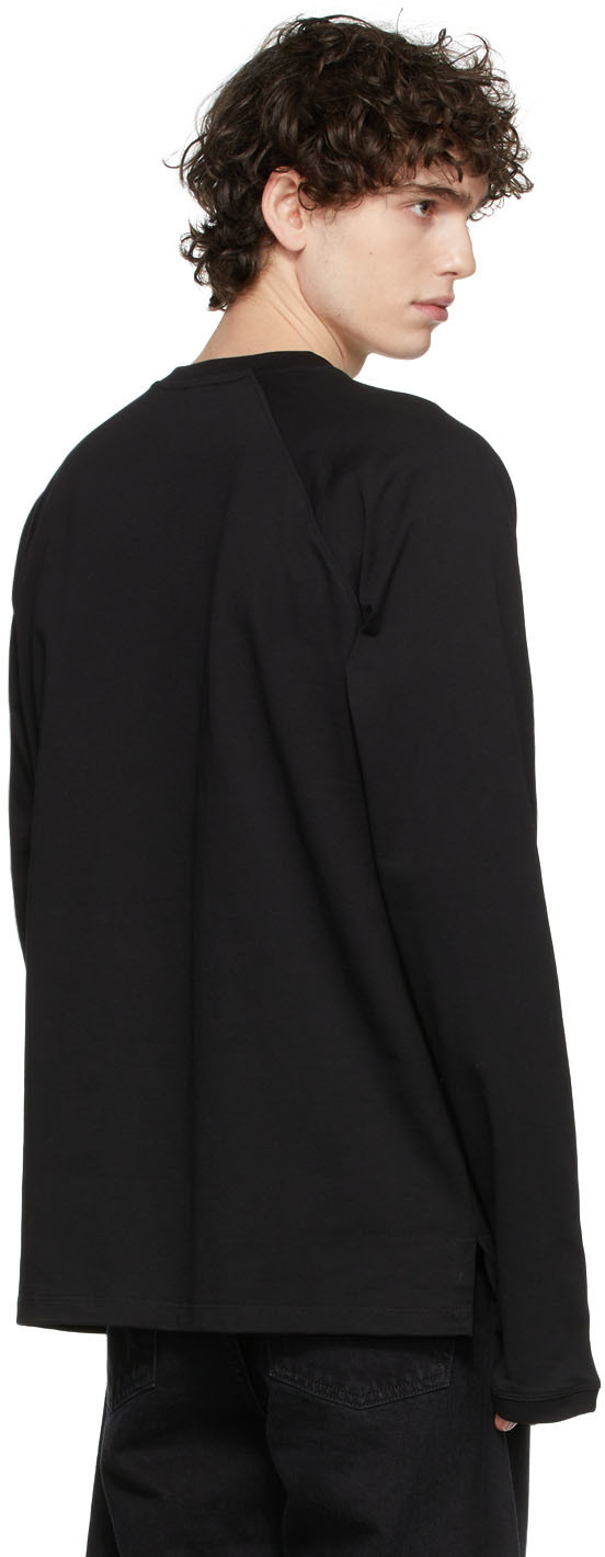 Tom Wood Black Polke T-Shirt Tom Wood