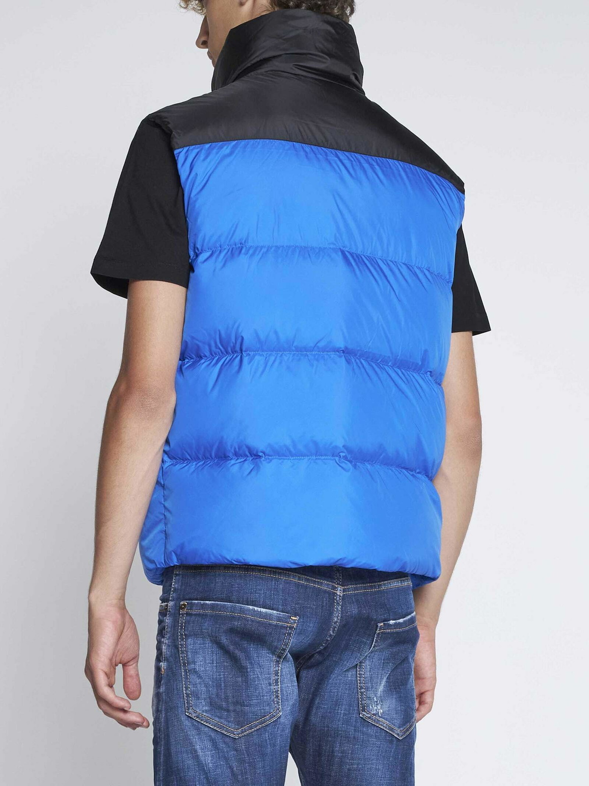 Dsquared2 Logo Quilted Nylon Down Vest Vest Dsquared2