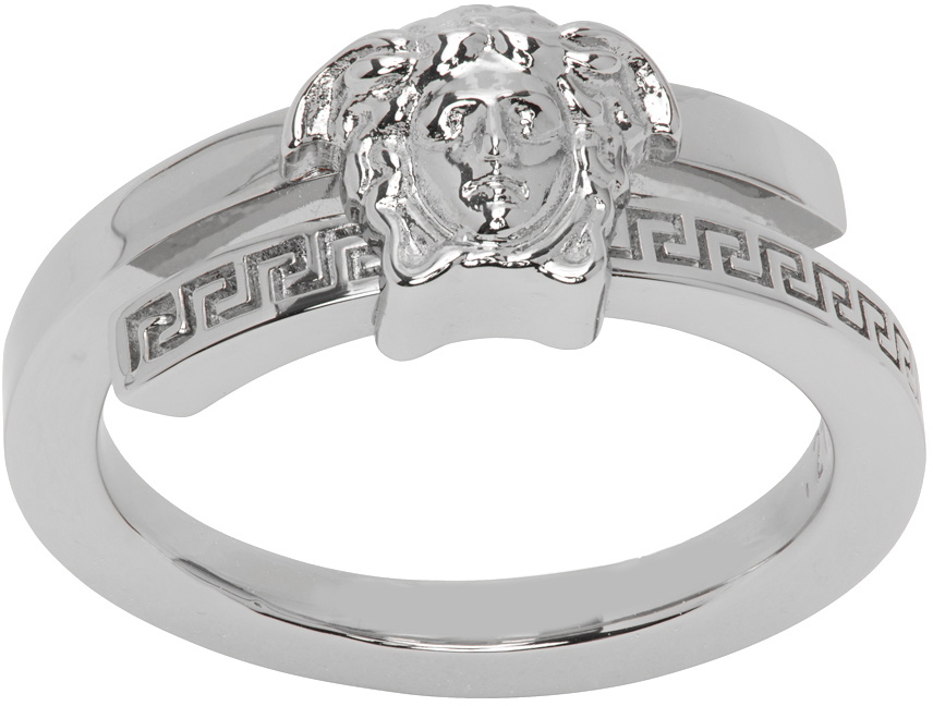 Versace Silver Medusa Ring Versace