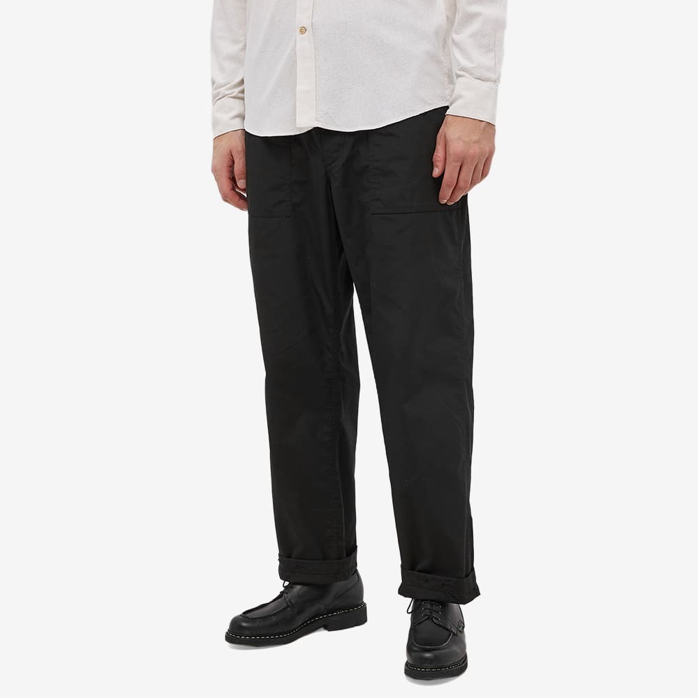 Engineered Garments Men's Fatigue Pant in Black Engineered Garments