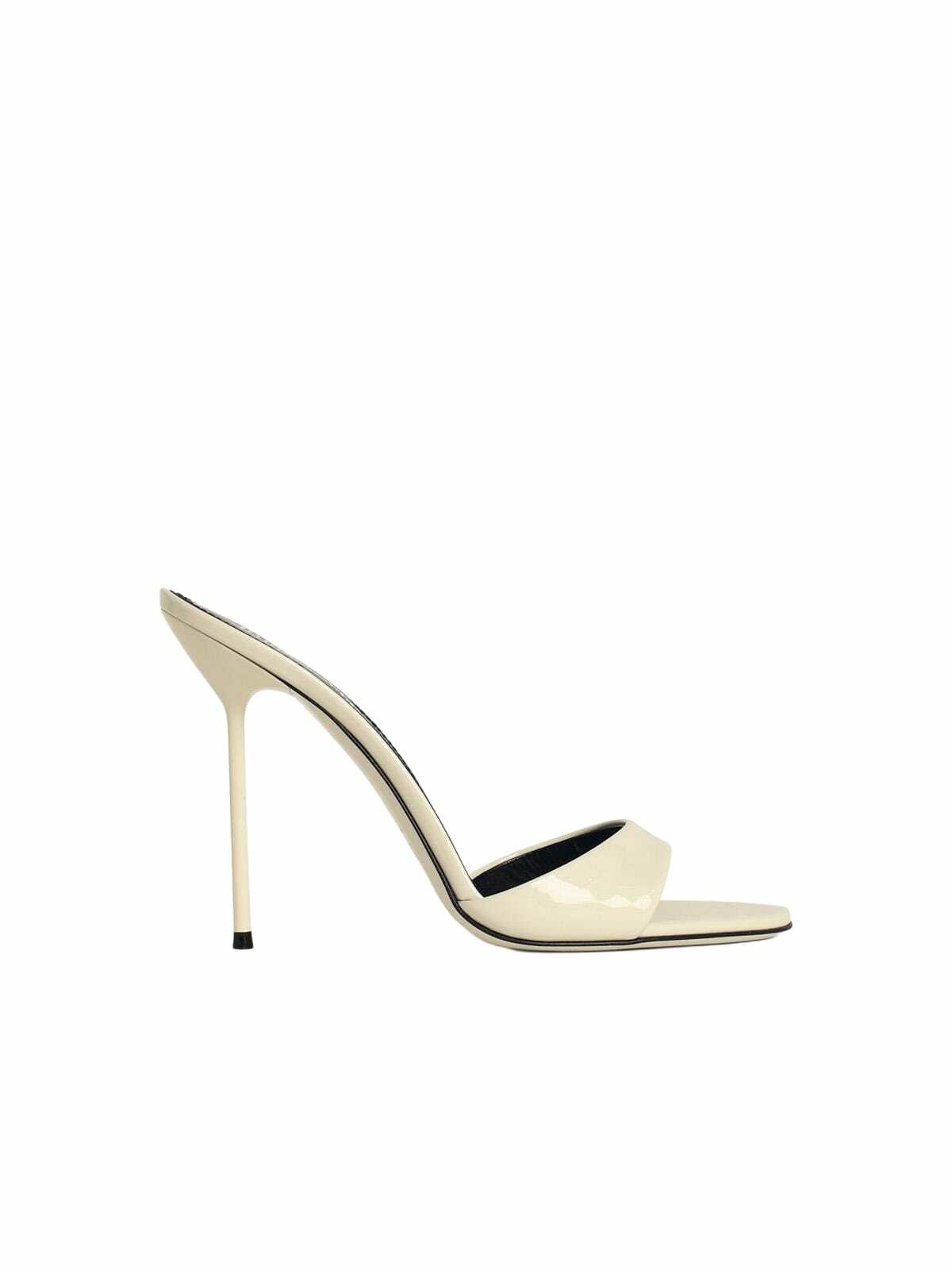 Paris Texas mule Lidia 70 White Leather Pumps Paris Texas