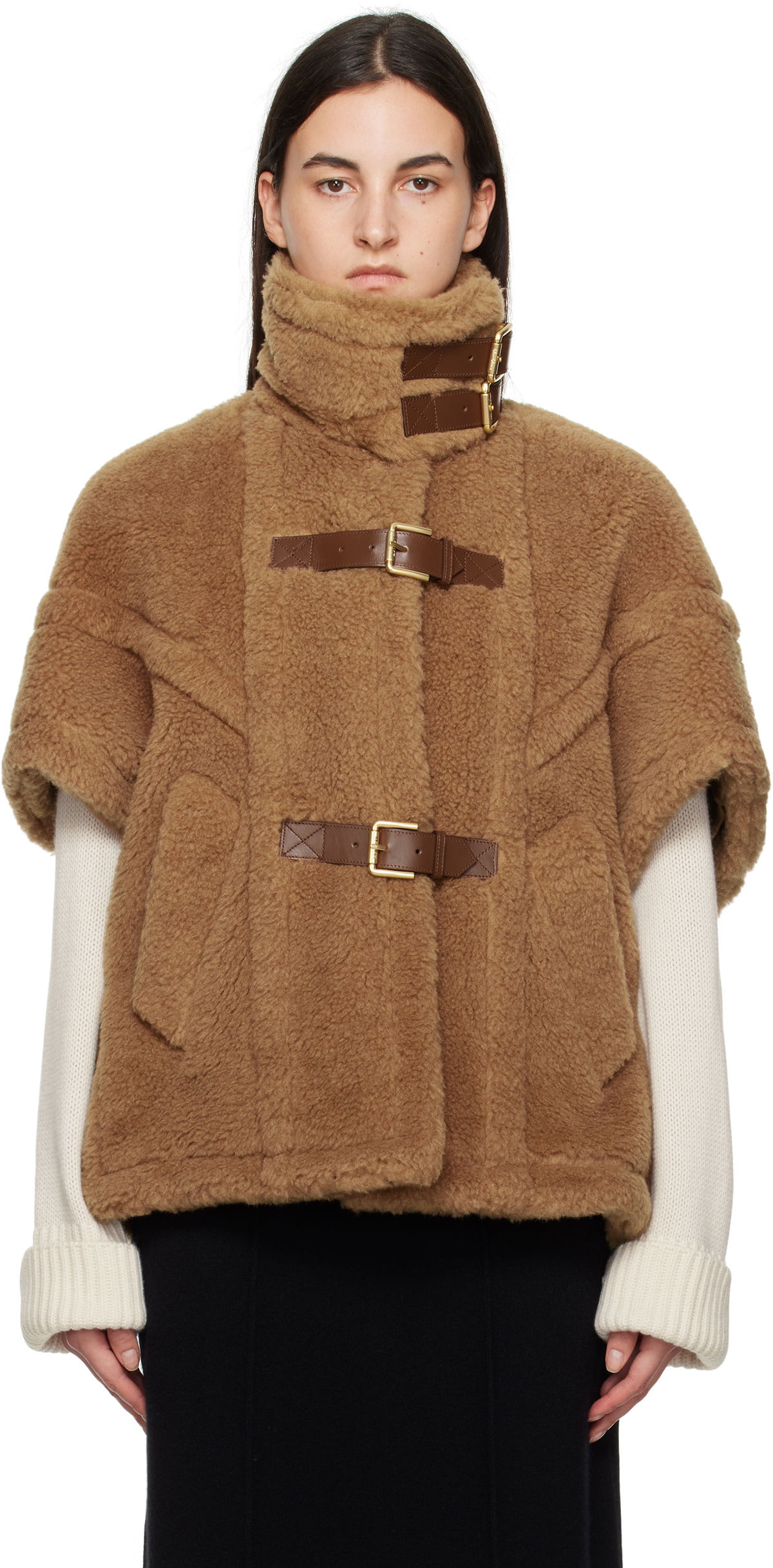 Max Mara Tan Newrodano Jacket Max Mara