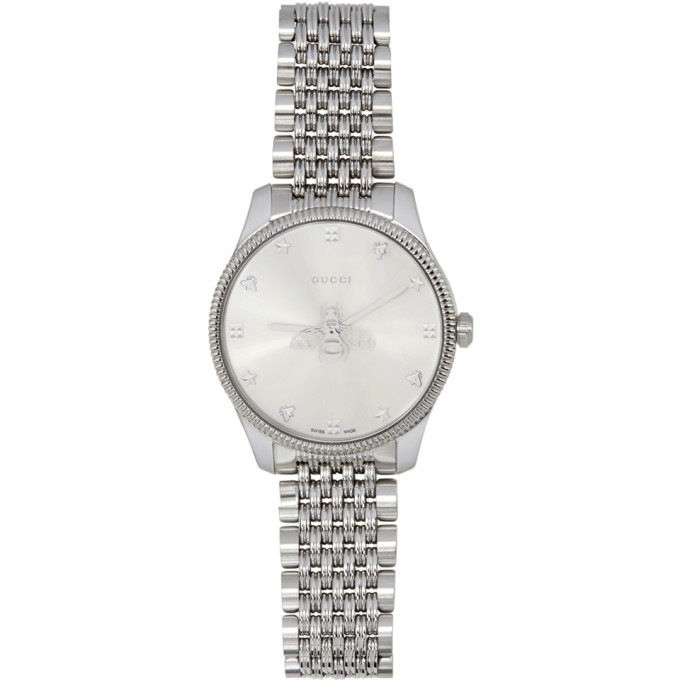 Gucci Silver G-Timeless Watch Gucci