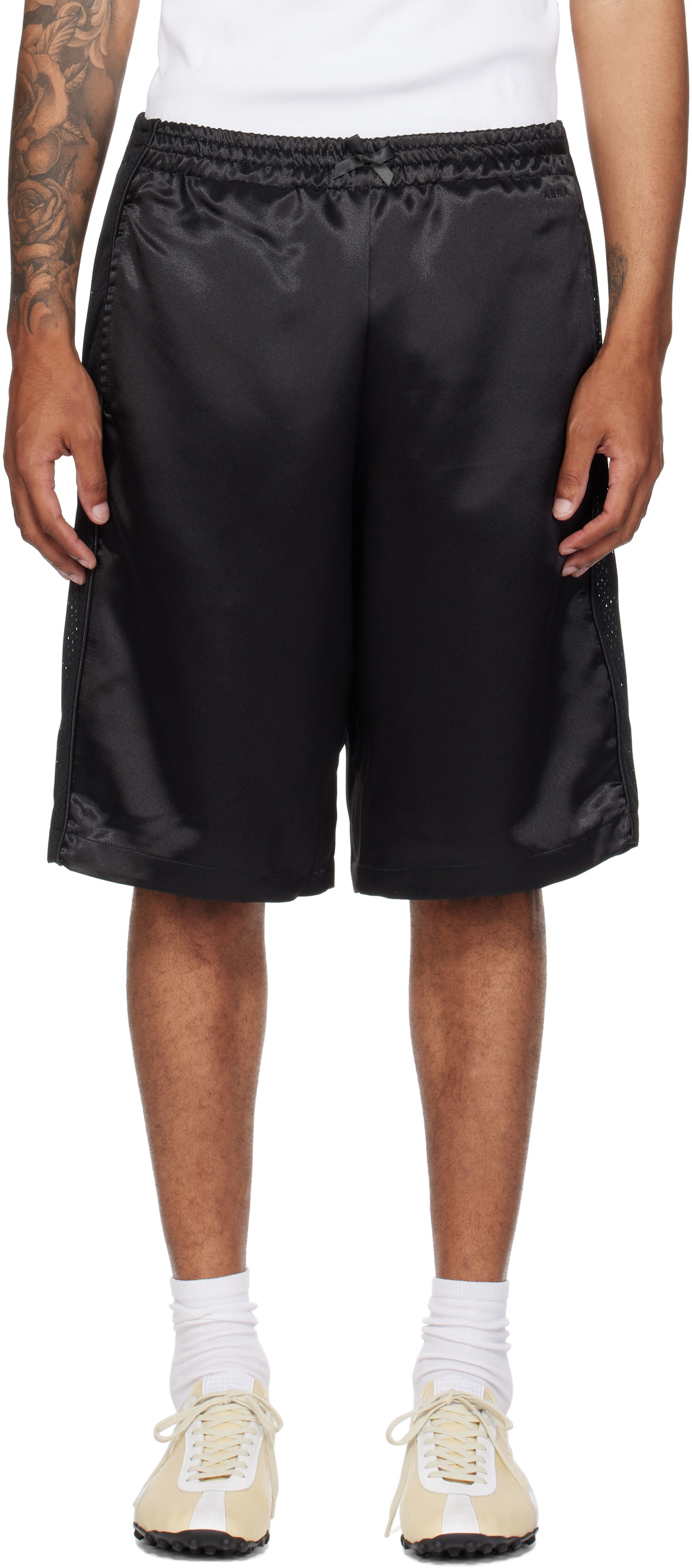 ABRA SSENSE Exclusive Black Basketball Shorts ABRA