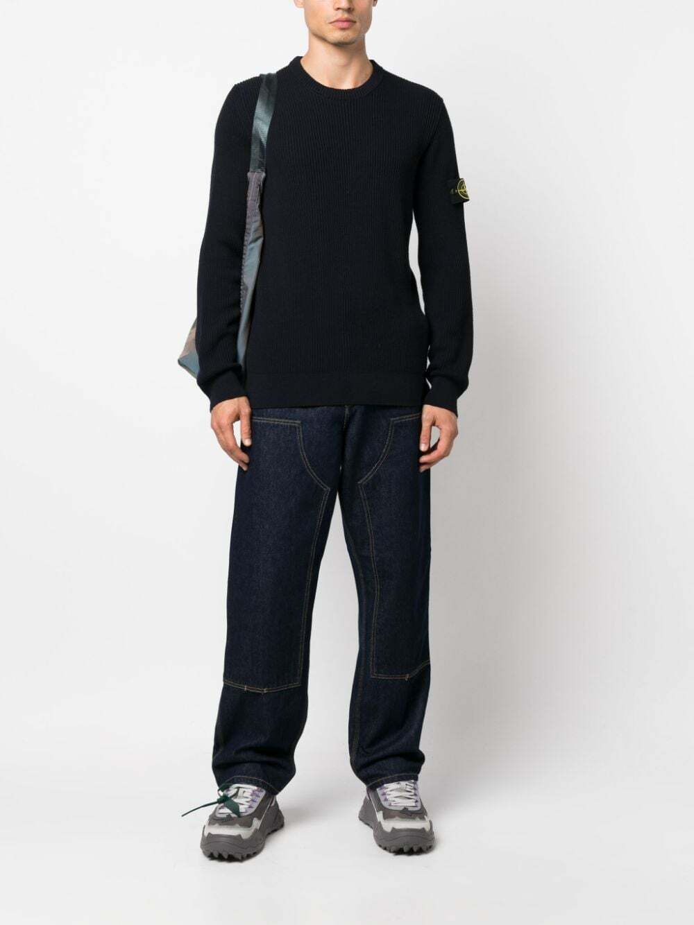 STONE ISLAND - Compass Wool Jumper Stone Island