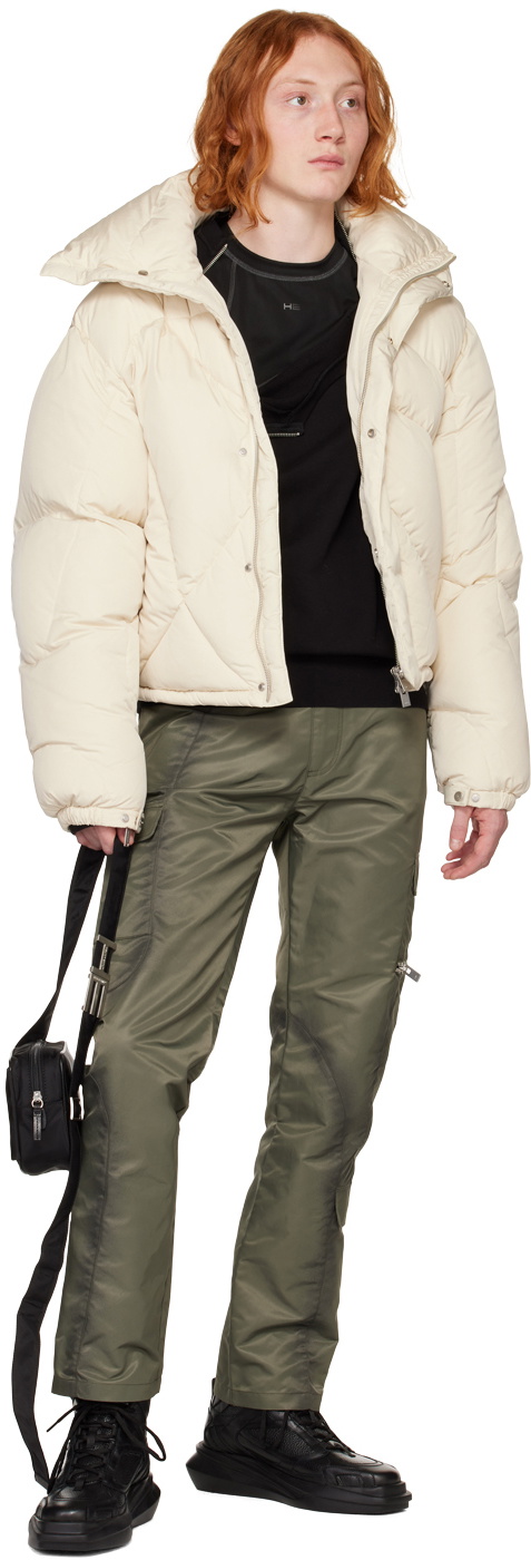 HELIOT EMIL Khaki Clandestine Cargo Pants Heliot Emil