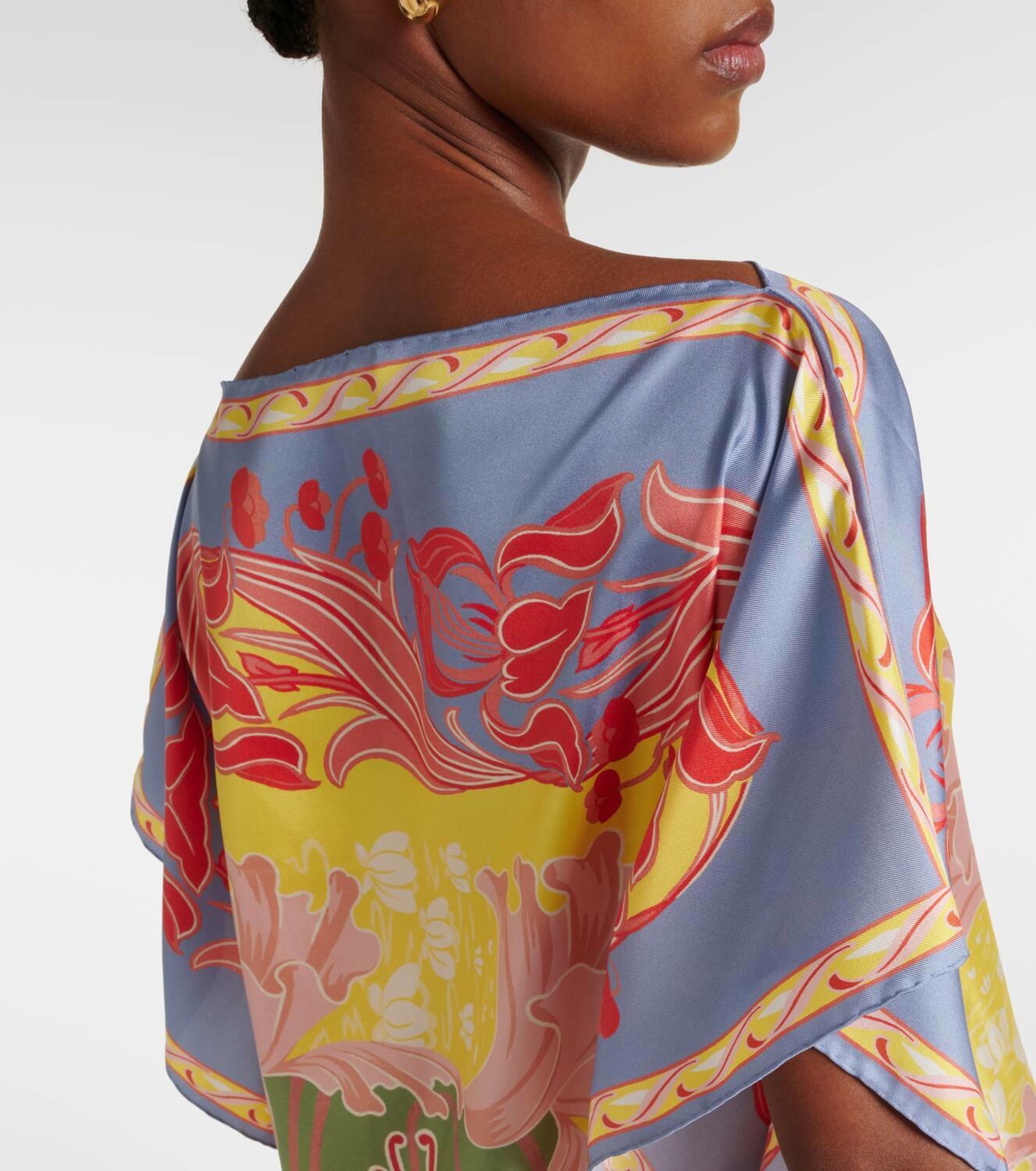 Etro Etro Summer silk twill top Etro