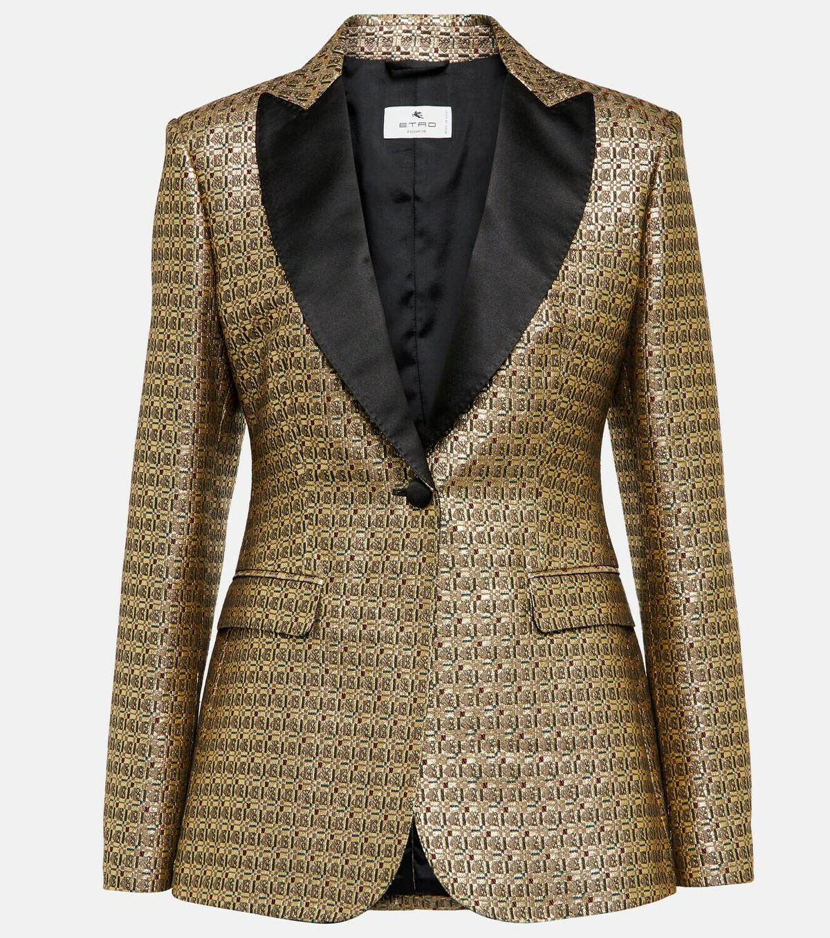 Etro - Metallic jacquard blazer Etro