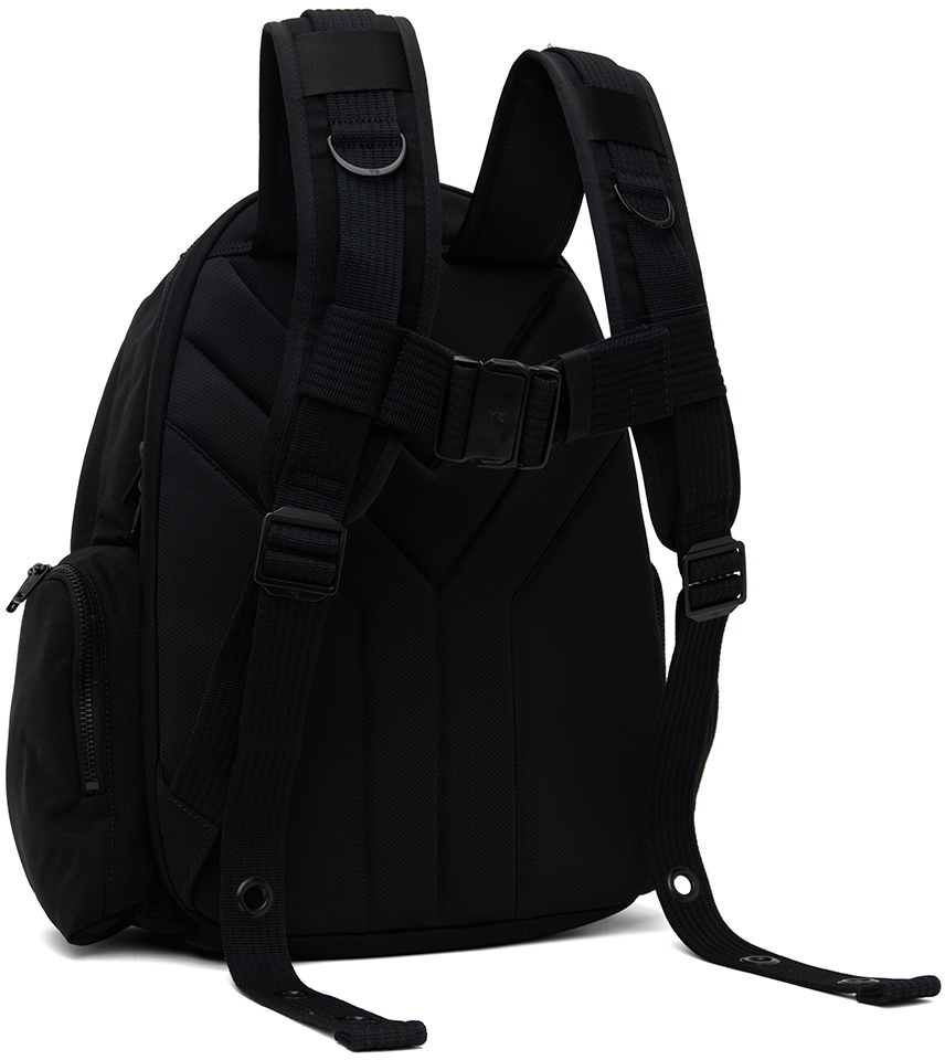 Y-3 Black Canvas Backpack Y-3