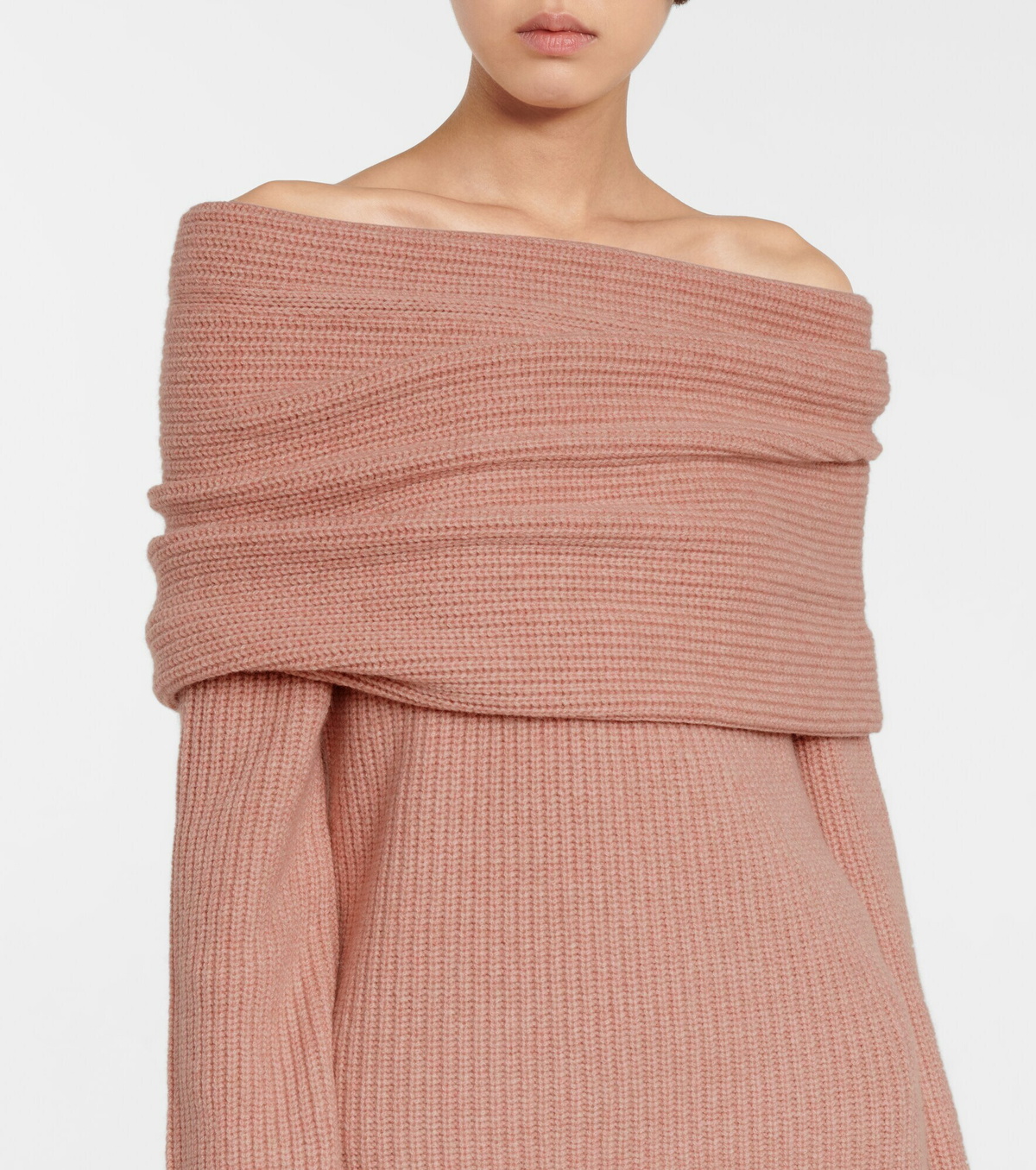 Altuzarra - Putney off-shoulder wool-blend sweater Altuzarra