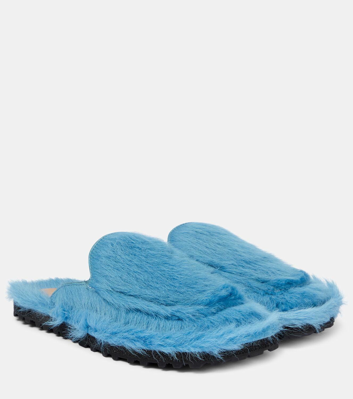 Dries Van Noten Calf hair slippers Dries Van Noten