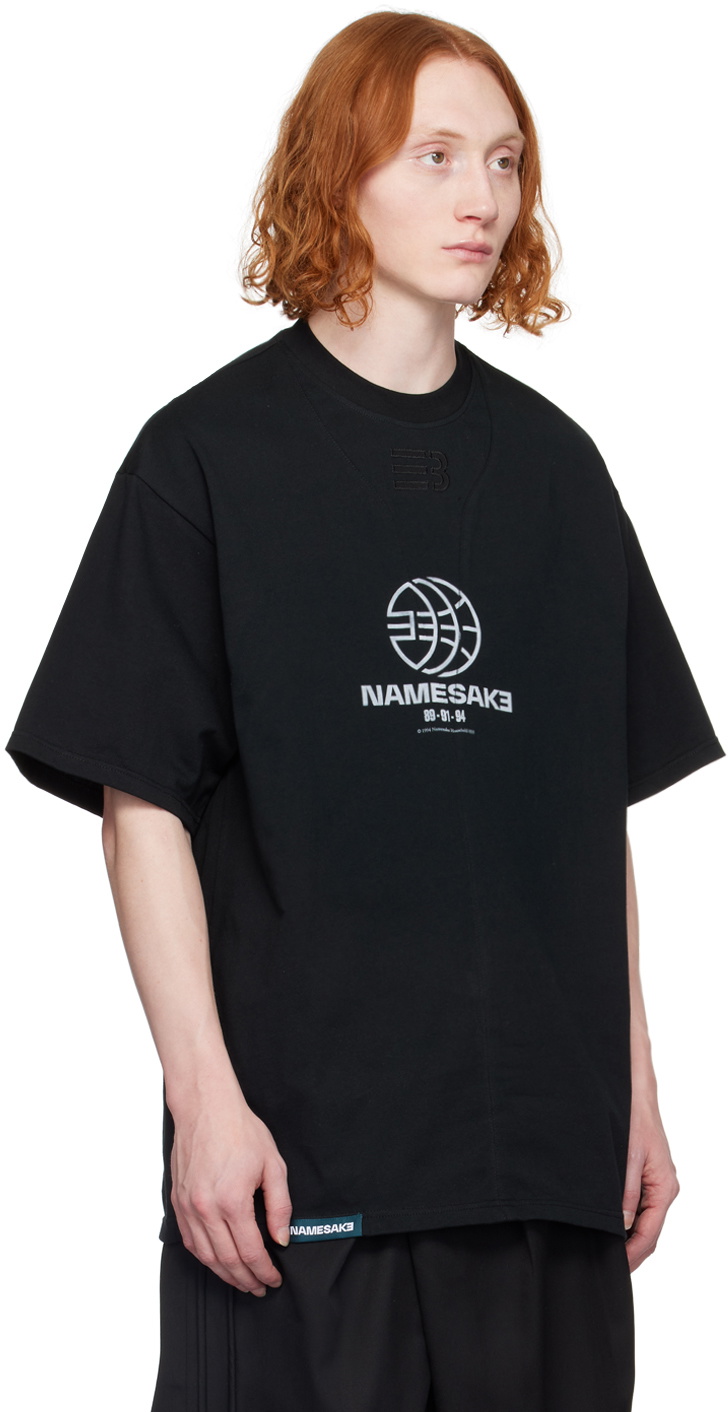NAMESAKE Black Sava Team T-Shirt NAMESAKE