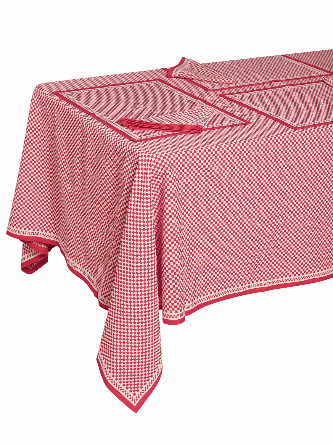BALENCIAGA - Bistro Natural Cotton Table Linen Set Balenciaga