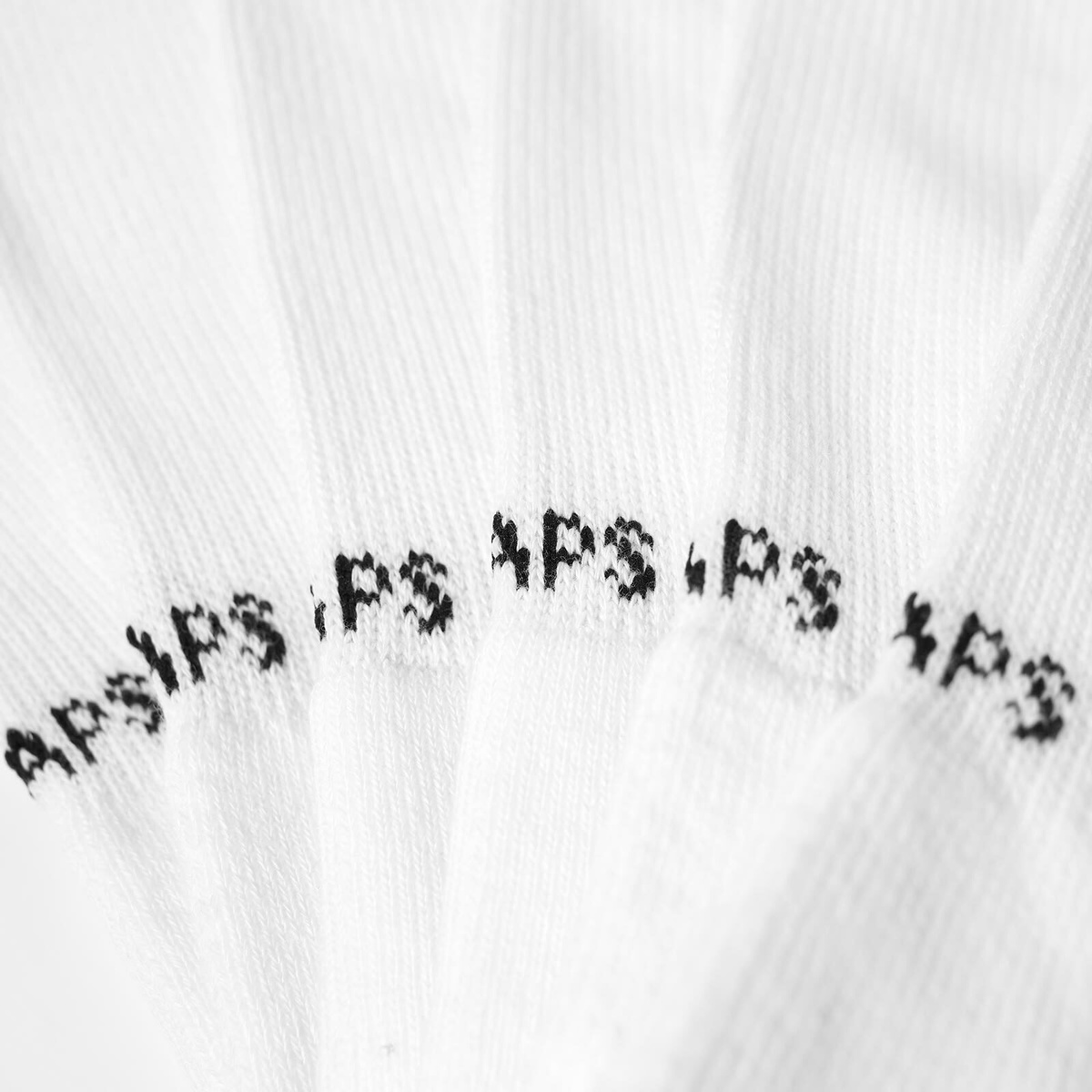 WTAPS Men's Skivvies 05 3-Pack Sock in White WTAPS