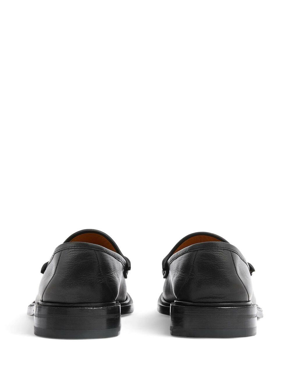 GUCCI - Jordan Leather Loafers Gucci
