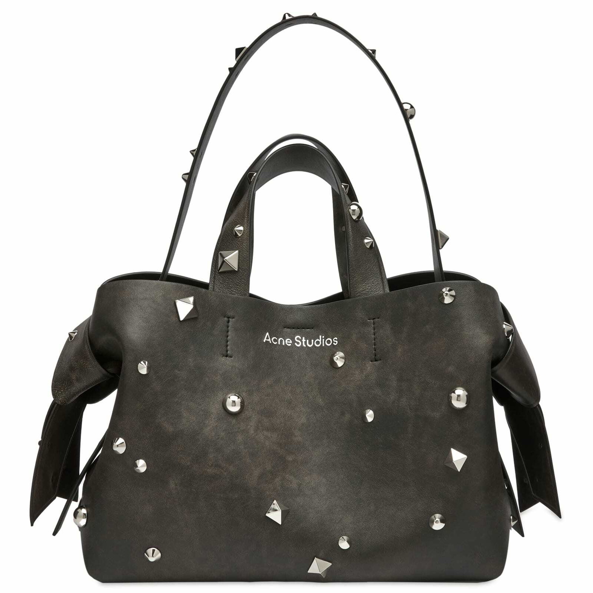 Acne Studios Women's Musubi Large Tote Bag in Dark Brown Acne Studios