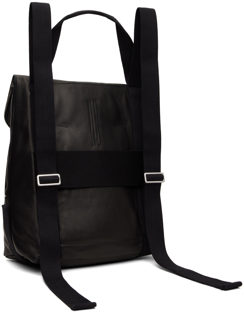 Rick Owens Black Porterville Cargo Backpack Rick Owens