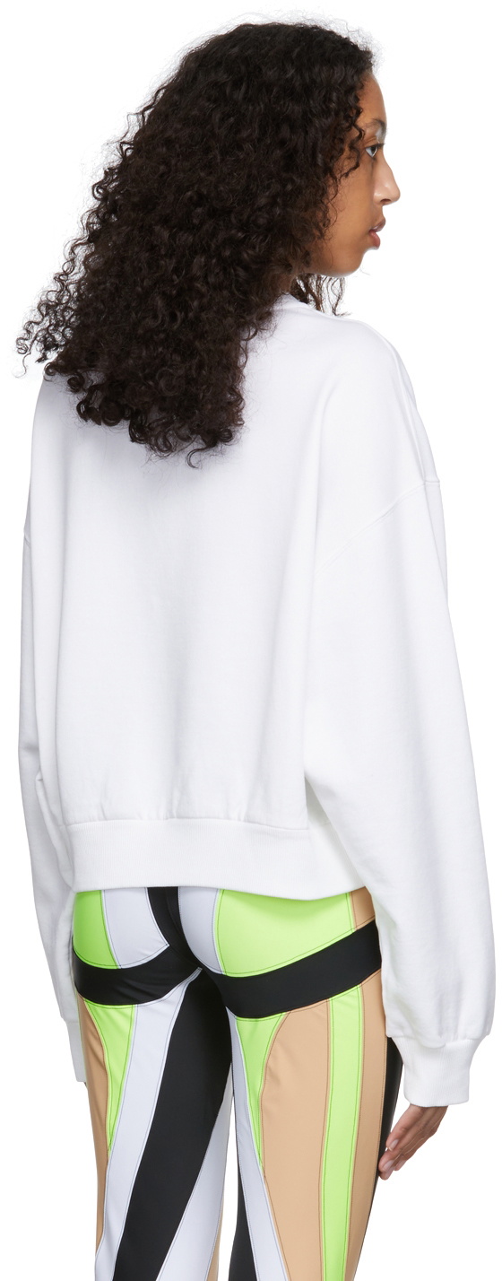 Dolce & Gabbana White '90's Supermodel' Sweatshirt Dolce & Gabbana