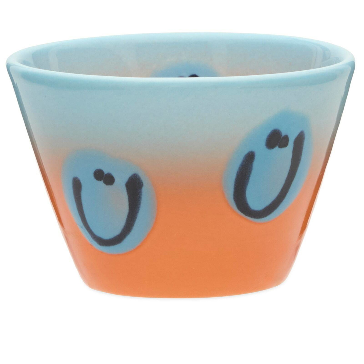 Frizbee Ceramics Super Cup Large - 250ml in Water Orange Gradient Smile ...